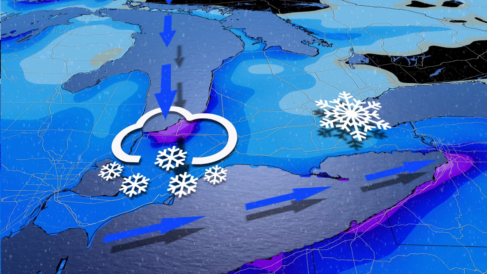 A snowy Friday commute in Ontario leads into more snow squalls - The ...