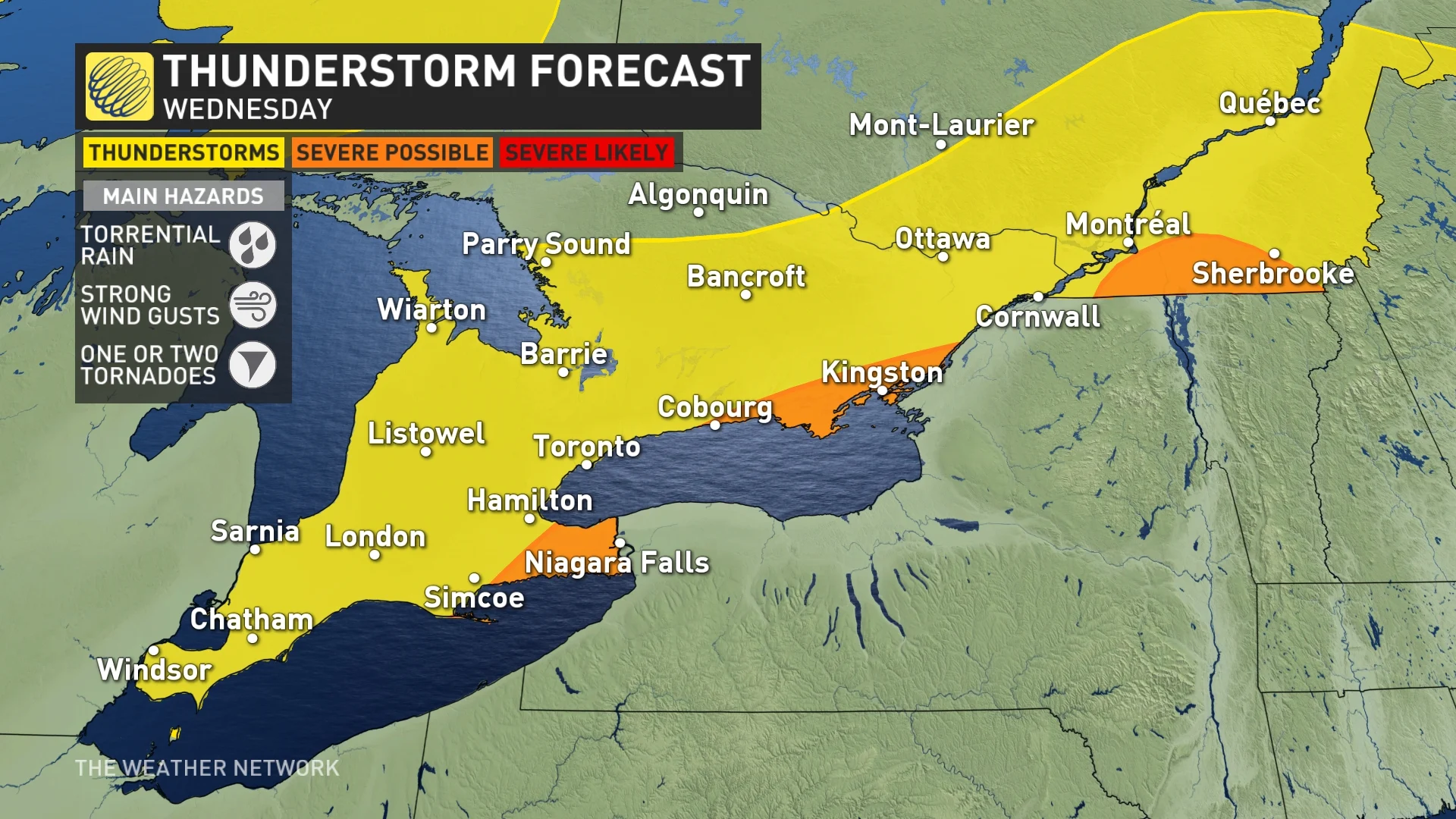 Beryl brings heavy rain, severe storm threat to Ontario, Quebec - The ...