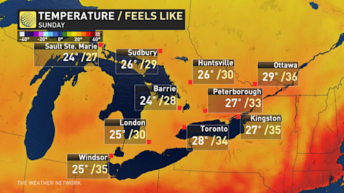 Ontario: Humidity finally declines, below seasonal temps move in - The ...