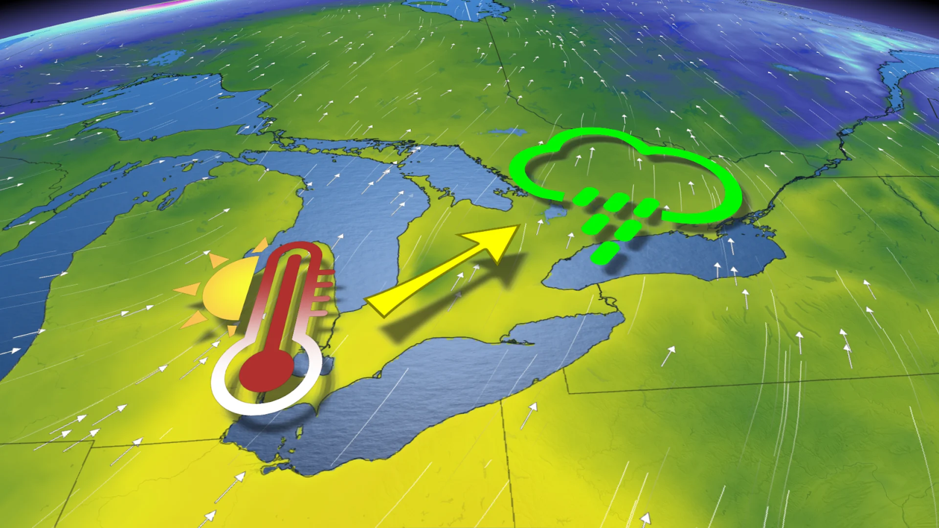 Snow, cold returns to Ontario after quick flirt with mild, rainy ...