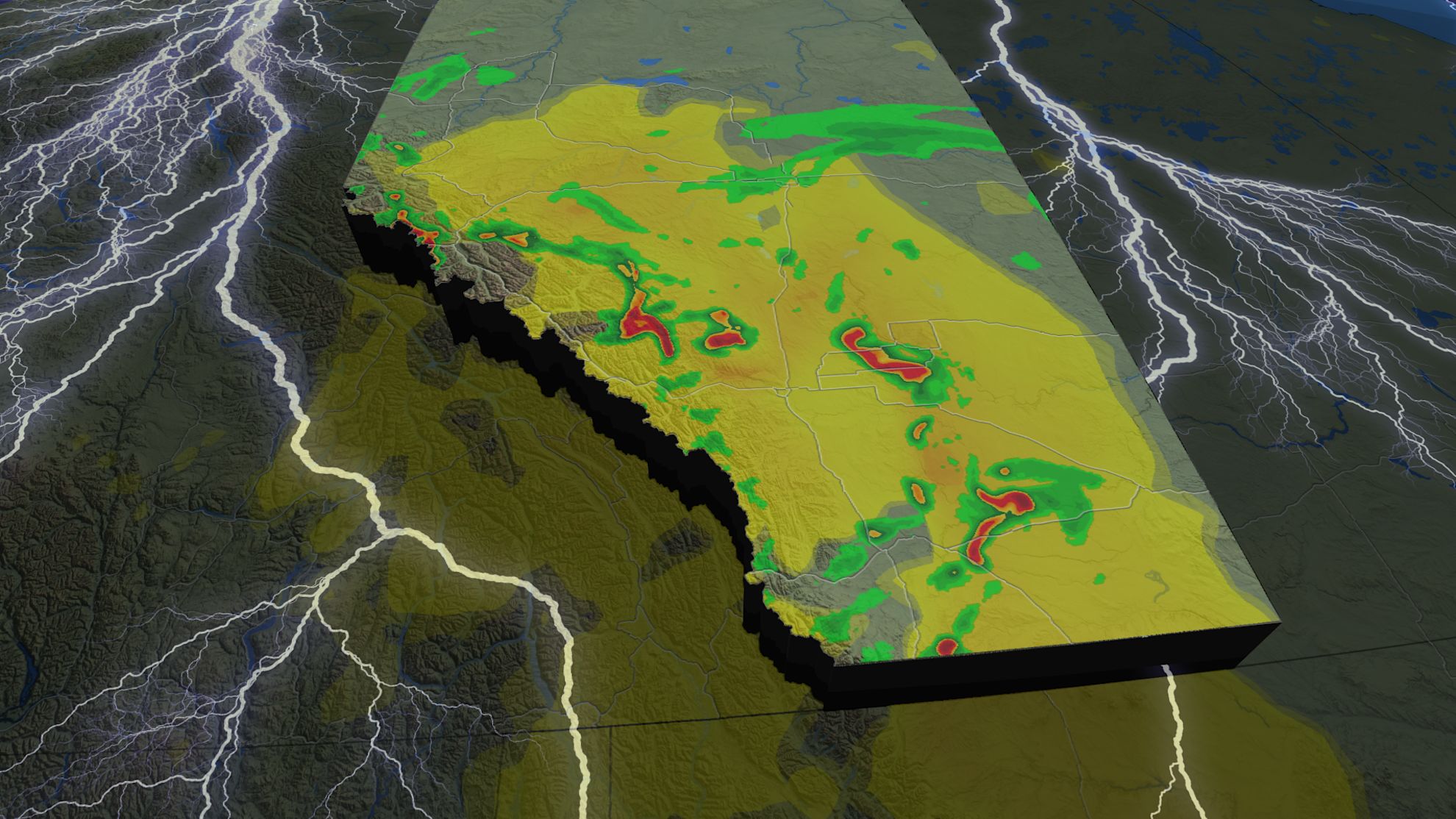 Alberta storm threat: Beneficial rain, but risk of very large hail - The Weather Network