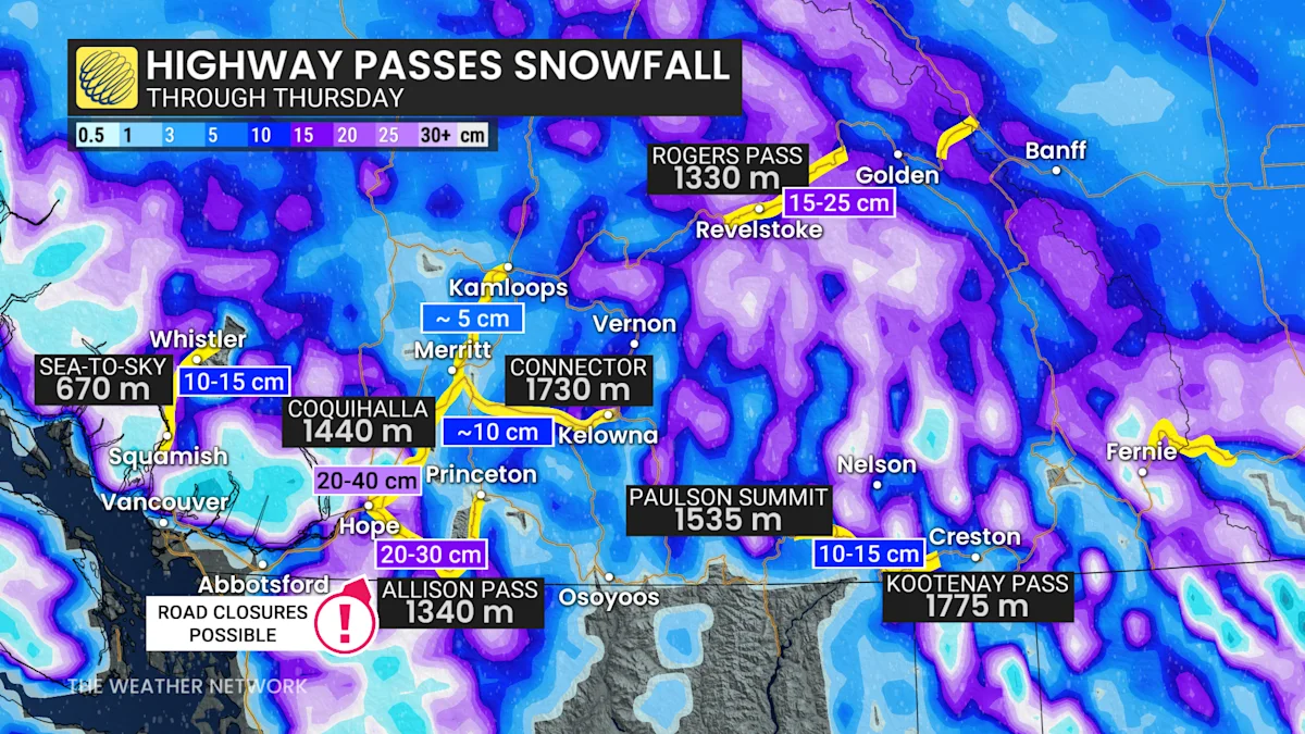 Warnings issued across B.C. for high winds, alpine snow - The Weather ...