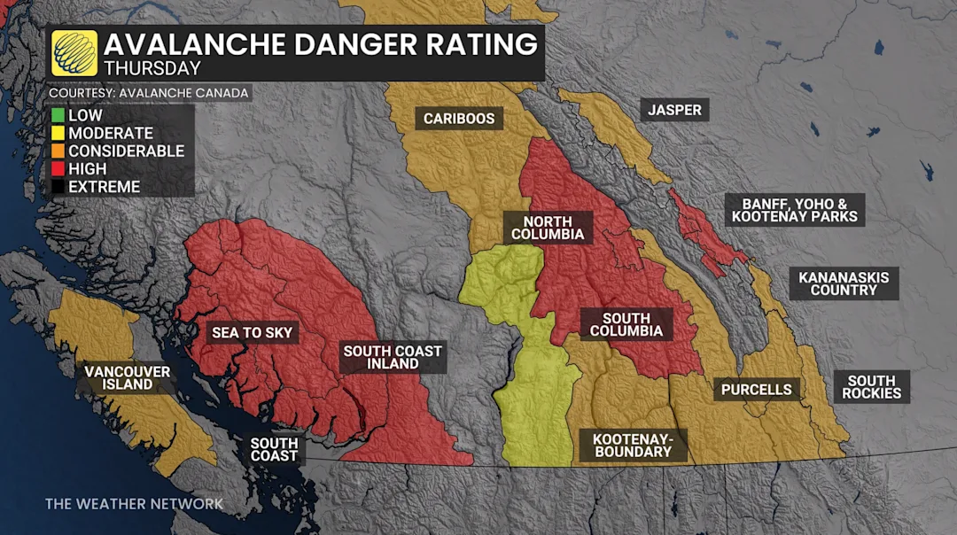 Fatality is 4th avalanche death of season in B.C., 3rd recorded in the ...