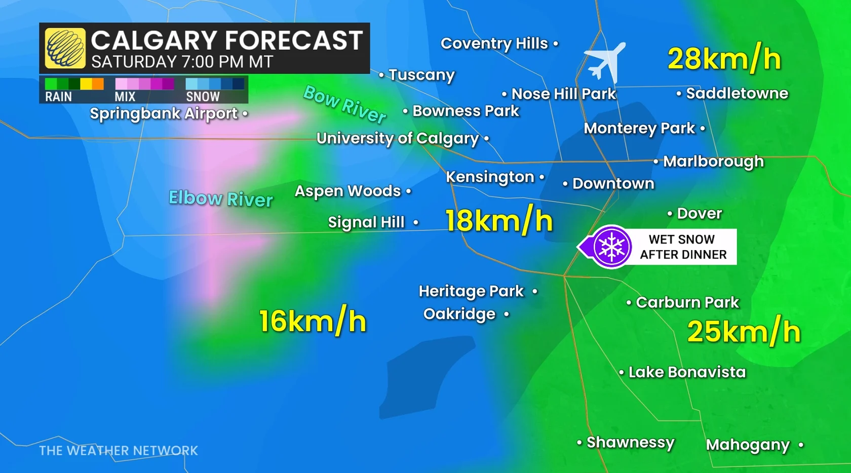 First snowfall this fall for Calgary, but it comes with a catch - The ...