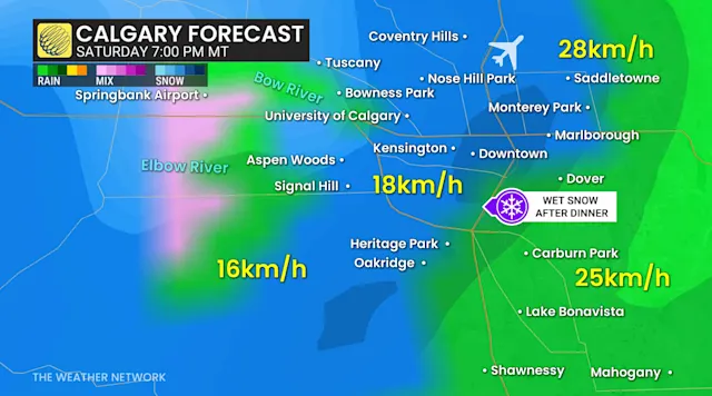 First snowfall this fall for Calgary, but it comes with a catch - The ...