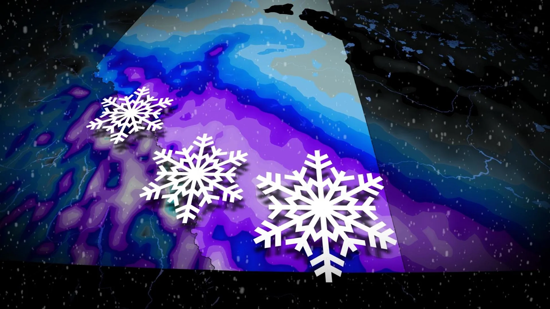 Spring begins with the risk of 30 cm of snow in Alberta. There's a ...