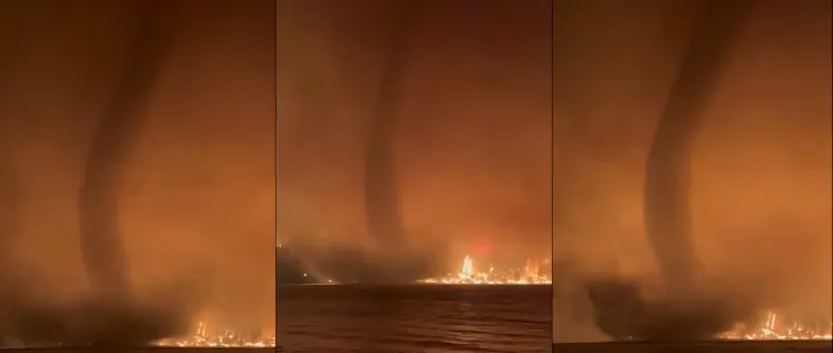 Wildfire spawned an intense fire-induced tornado, experts confirm - The ...