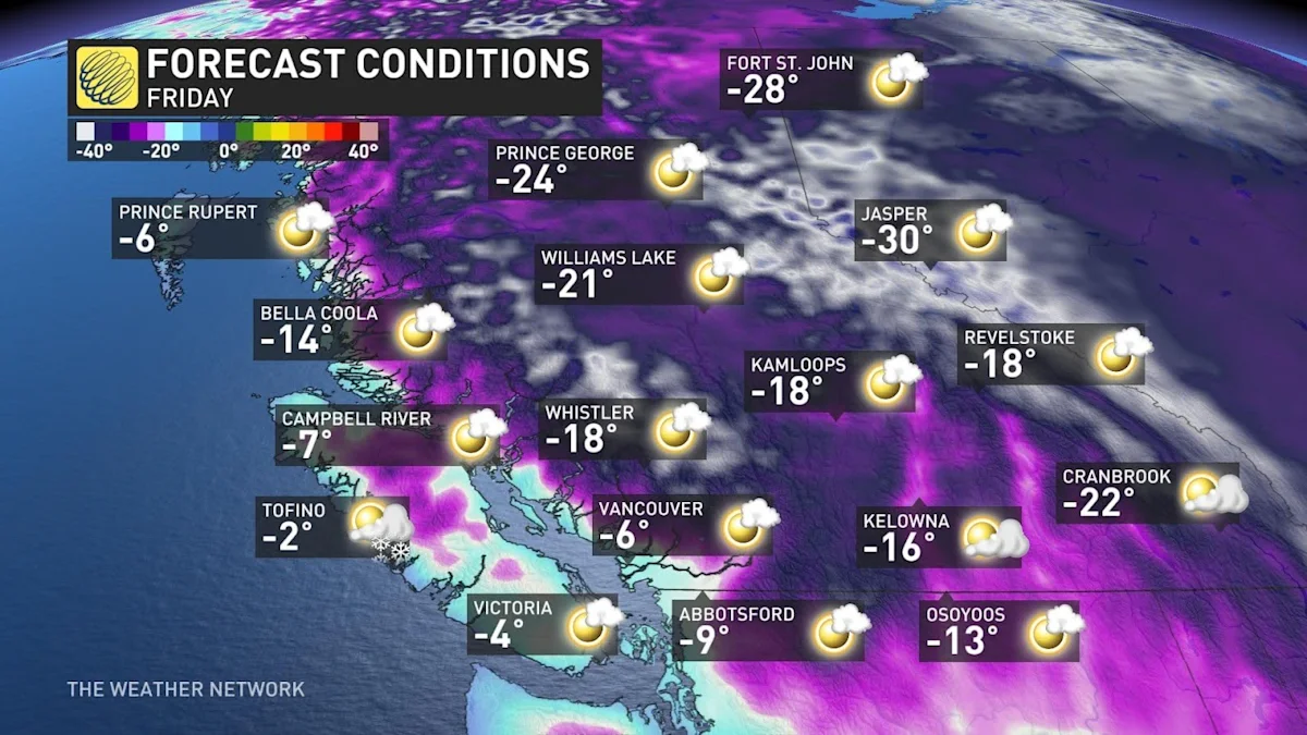 Winter returns with a rare El Niño chill coming to B.C. - The Weather ...