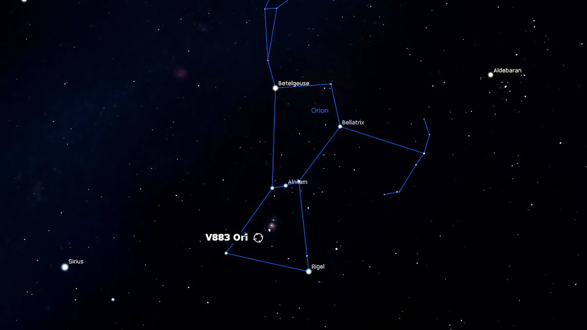 Distant baby star reveals the origin of water in our solar system - The ...