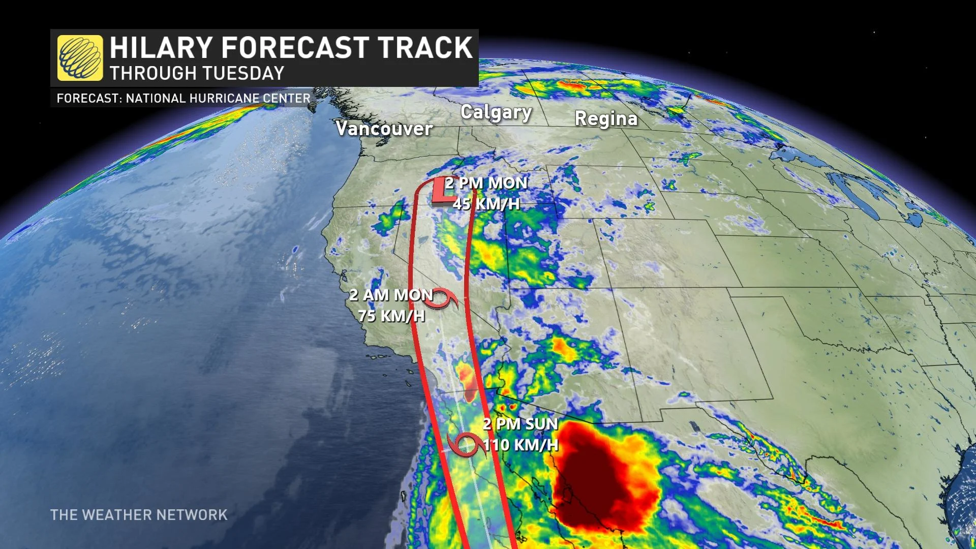Catastrophic flood threat in California as Hurricane Hilary nears - The ...