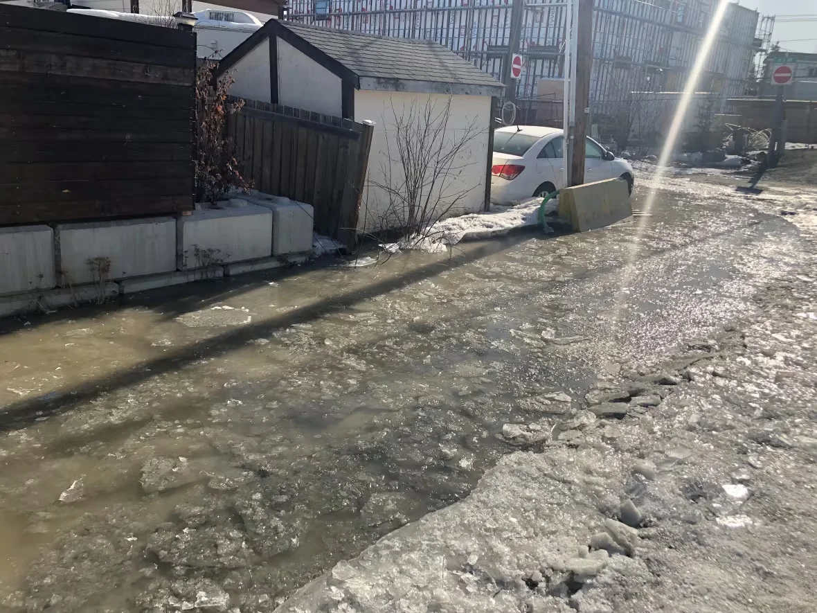 Constant water main breaks, crumbling roads plague Yellowknife ...