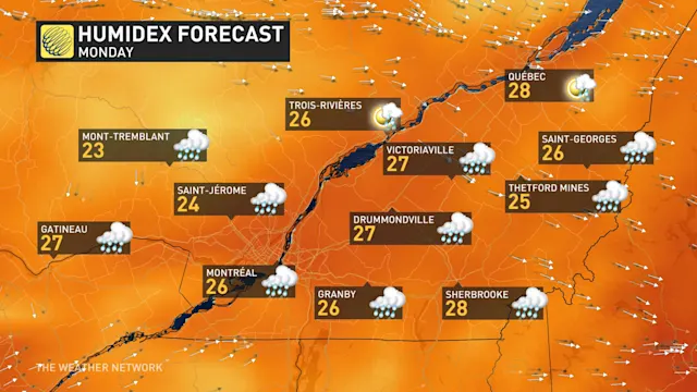 Muggy, hot air cooks up storm threat in eastern Ontario and Quebec ...