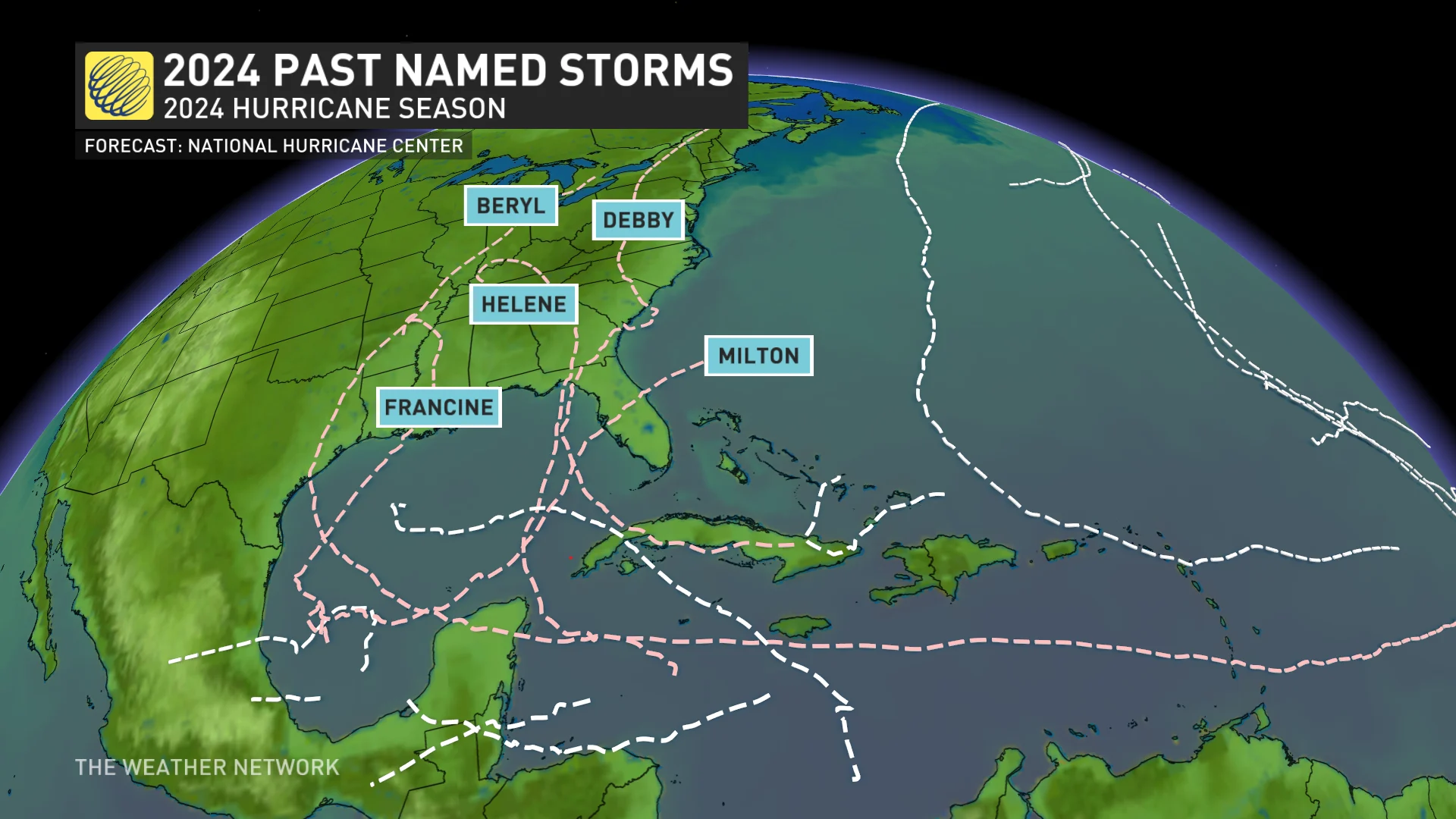 Records shattered as historic 2024 Atlantic hurricane season ends - The Weather Network