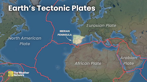 The Iberian Peninsula is slowly rotating clockwise: study - The Weather ...