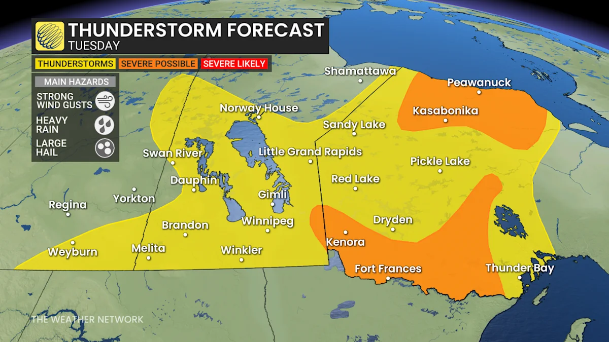 September storms continue to thunder across Manitoba, northwestern ...