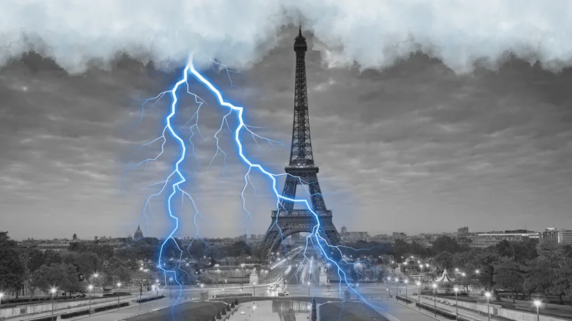 Major hailstorm pelts Paris as severe storms sweep France - The Weather ...