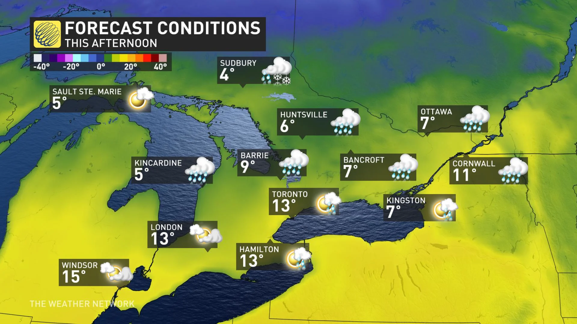 Ontario: Quick shot of mild air but unsettled weather looms for the ...