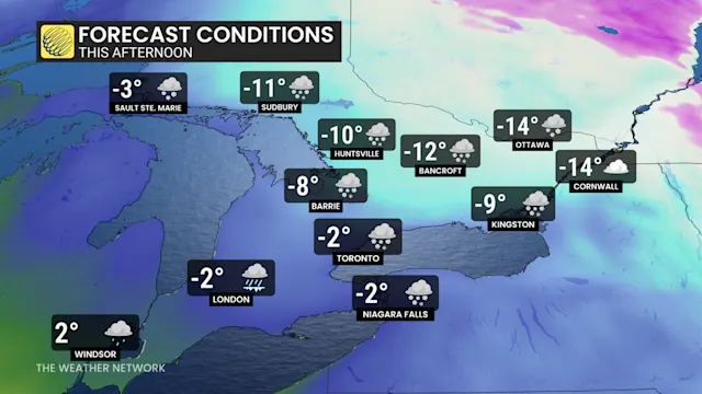 Snow and ice expected across southern Ontario on Boxing Day - The ...