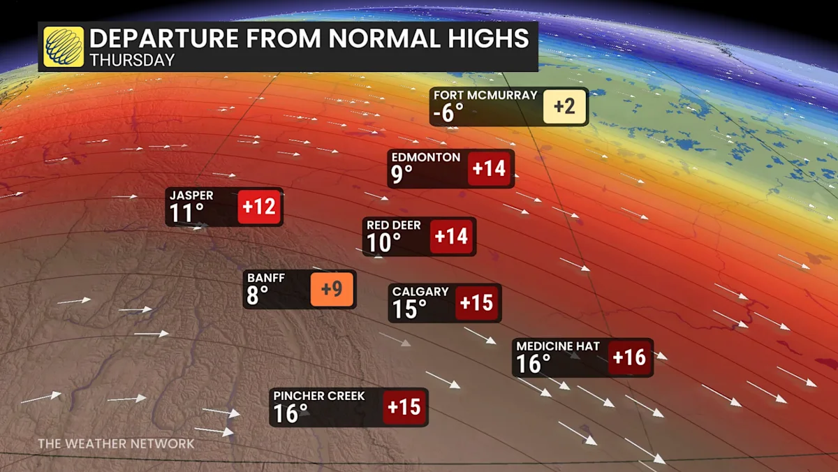 Calgary's temperatures just keep soaring, but is this it for winter ...