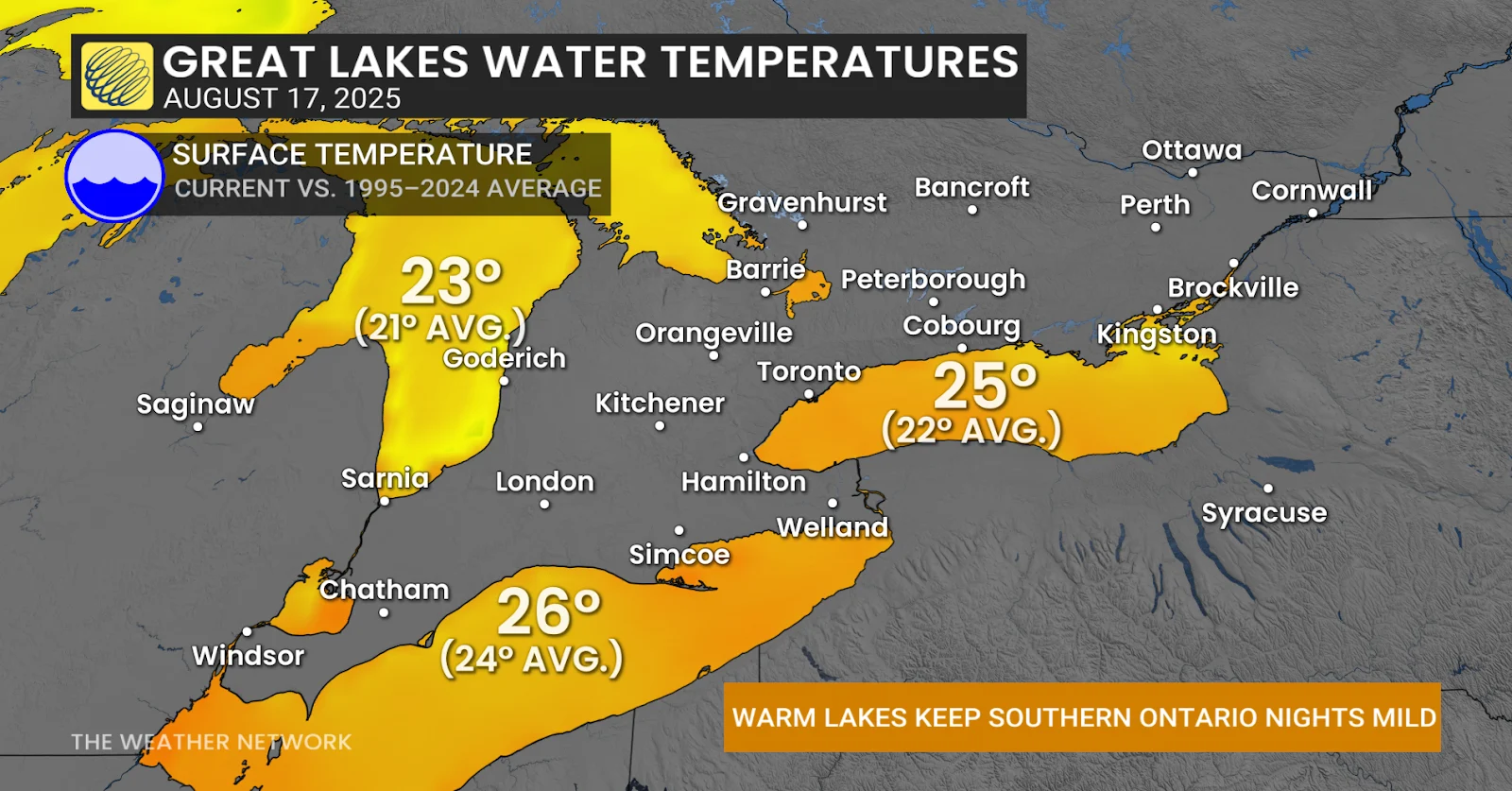 Parts of Ontario end the 65-day heat streak as temperatures cool, rain ...