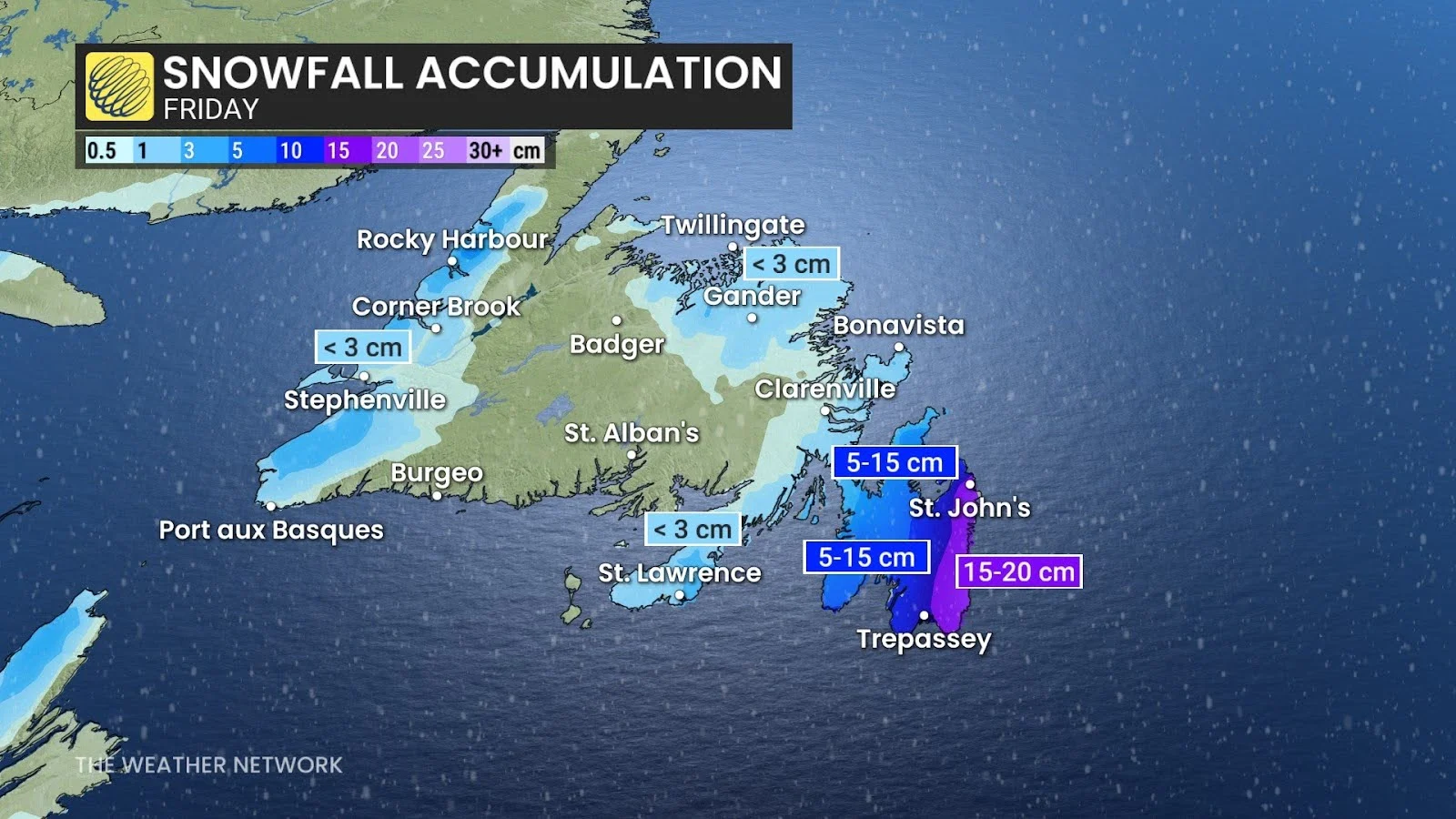 Heavy snow, possible whiteouts continue in Newfoundland on Friday - The ...