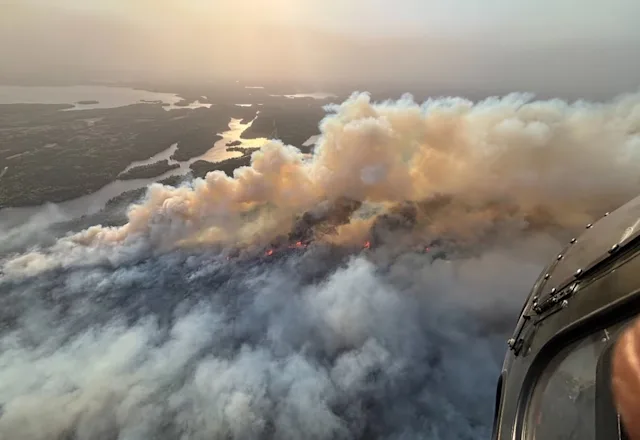 High, extreme fire hazards remain in northwestern Ontario as wildfires ...