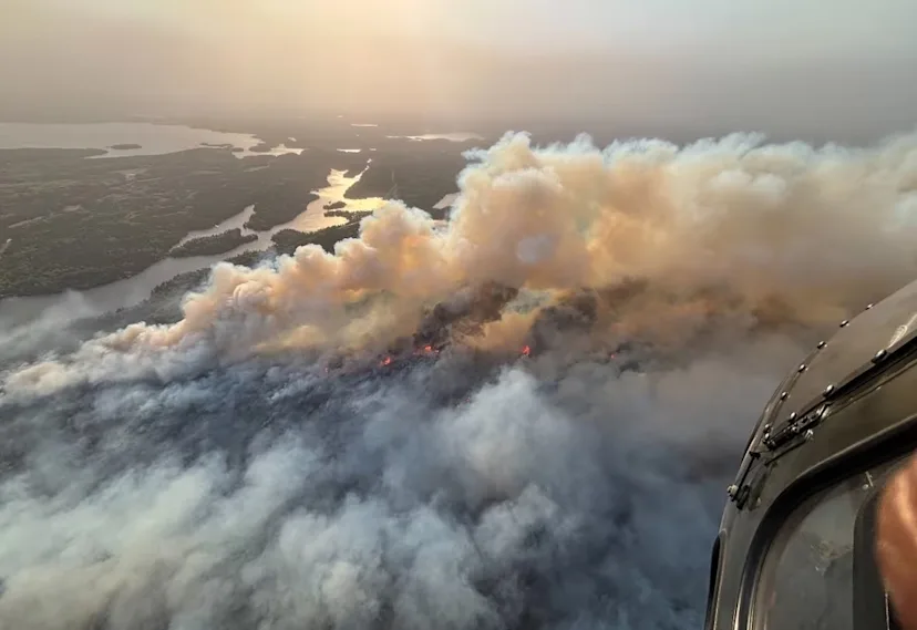 High, extreme fire hazards remain in northwestern Ontario as wildfires ...