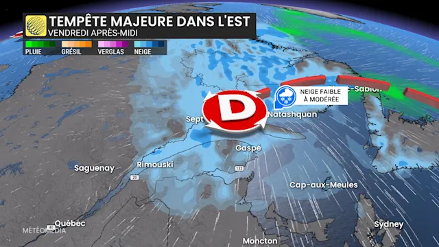 Première tempête de l'année : visibilité réduite sur ces routes ...