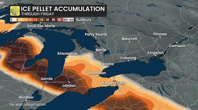 Dangerous travel in Ontario as Boxing Day snow, ice arrive - The ...