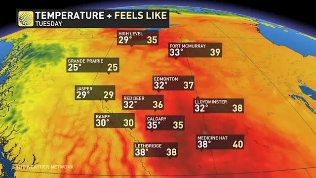 Historic heat continues in Alberta, increased wildfires fuel poor air ...