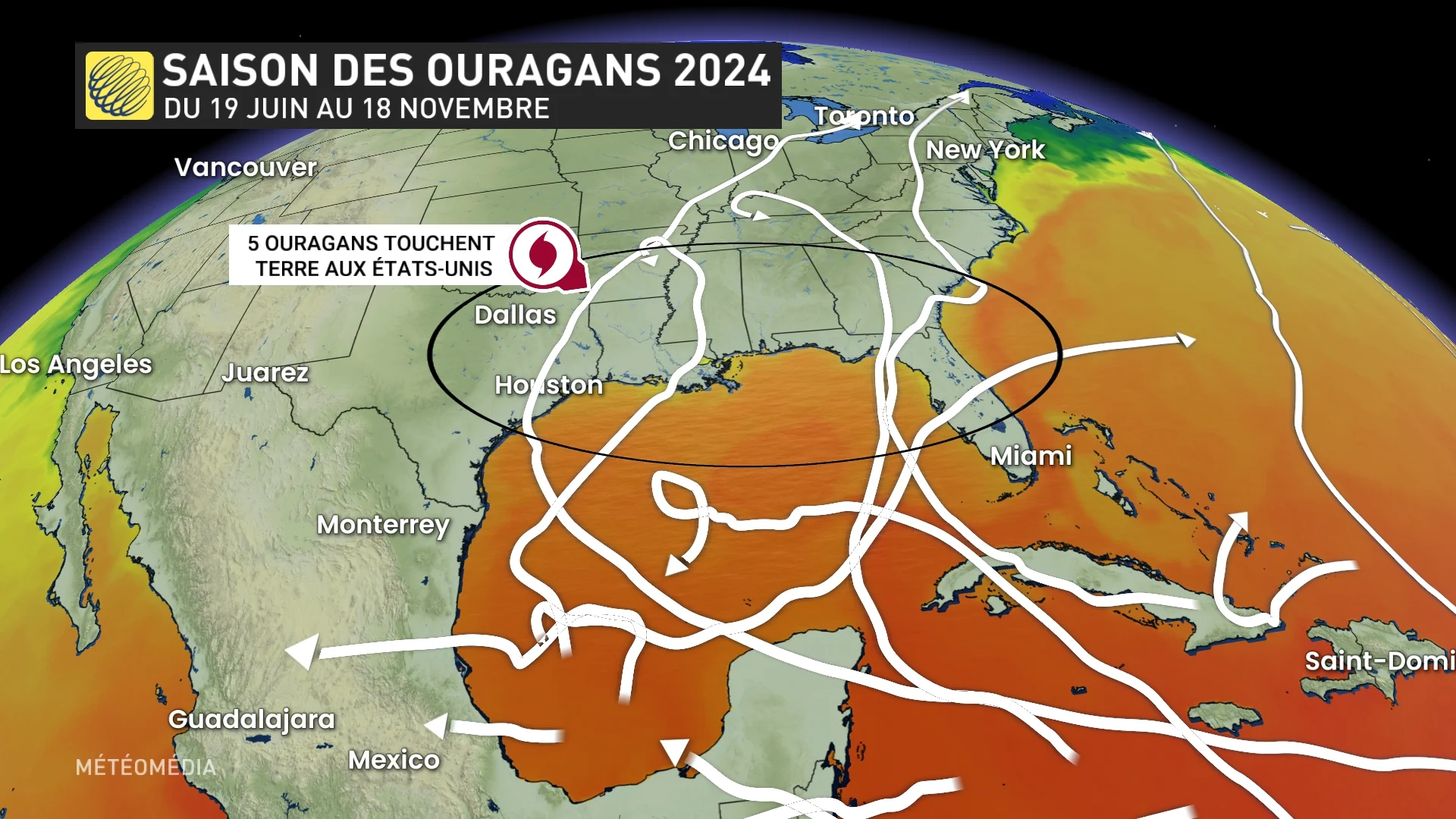 Résumé de la saison des ouragans 2024… en quatre faits surprenants ...