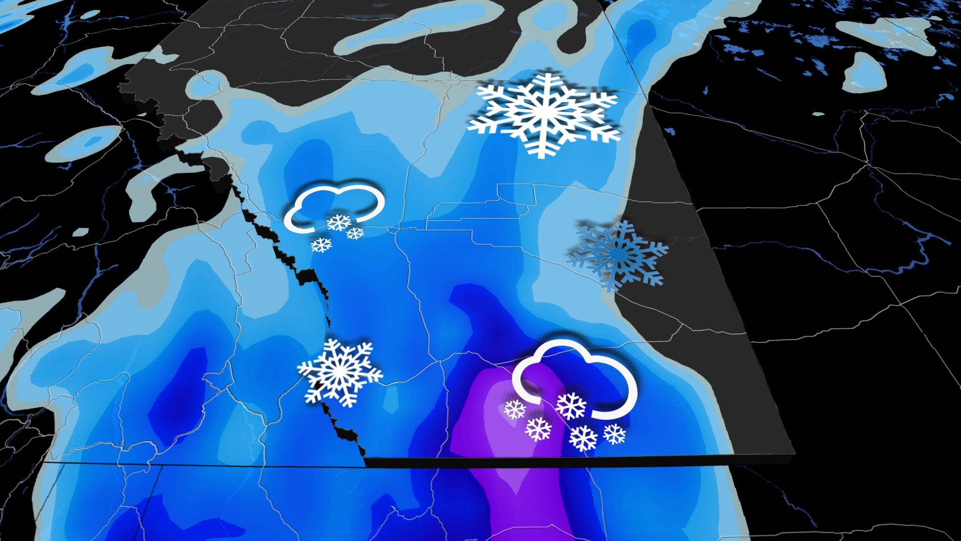 More winter travel as rounds of snow continue to hit southern Alberta ...