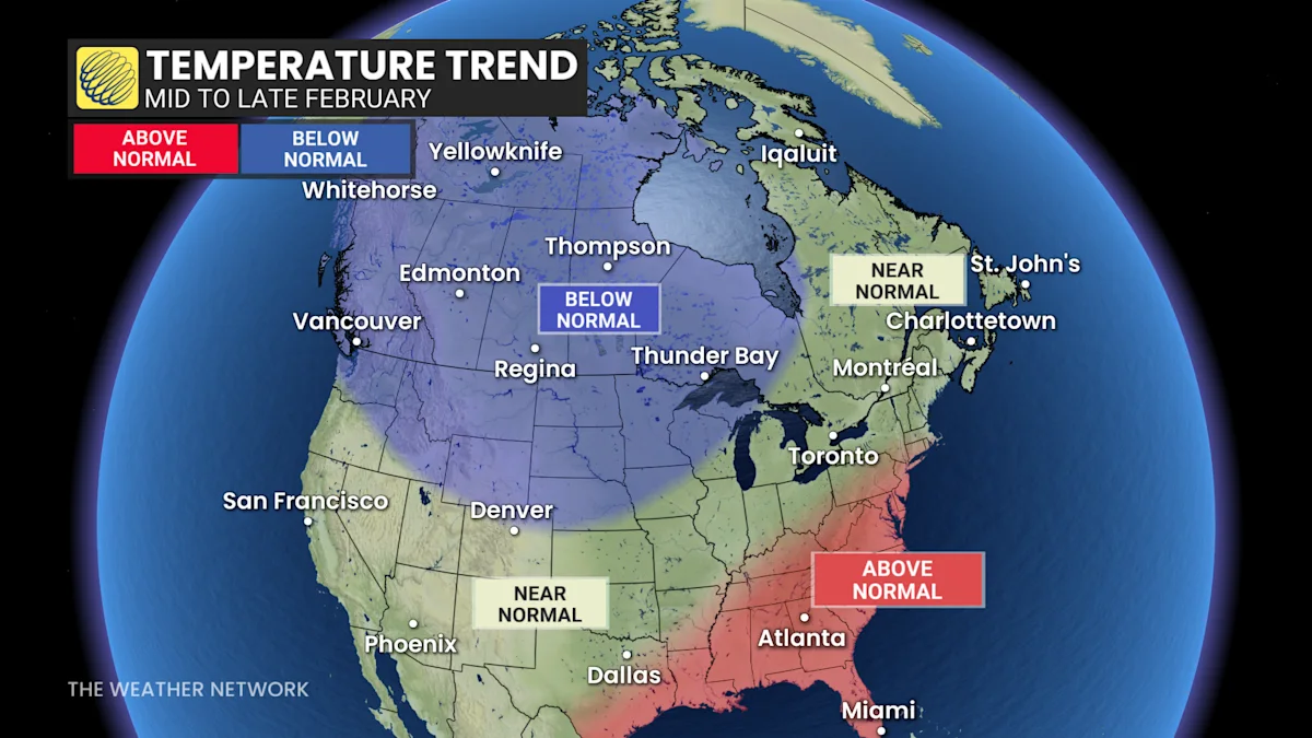 Mild so far, but turning frigid: Canada’s mid-winter report card - The ...