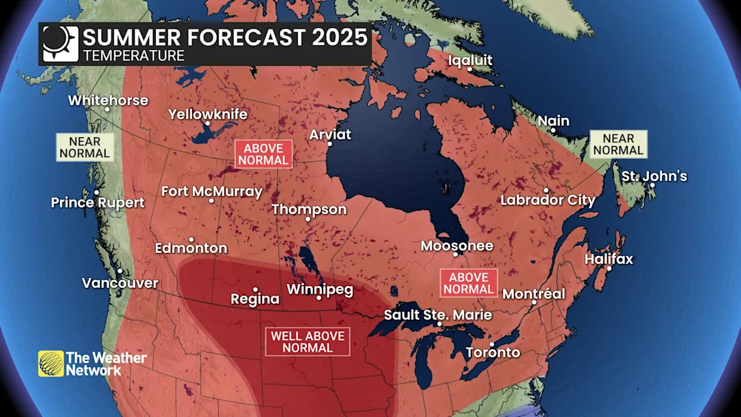 Canada's 2025 summer forecast spotlights heat dome and ring of fire ...
