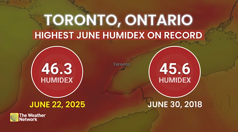 Toronto records its hottest temperature in nine years amid heat wave ...