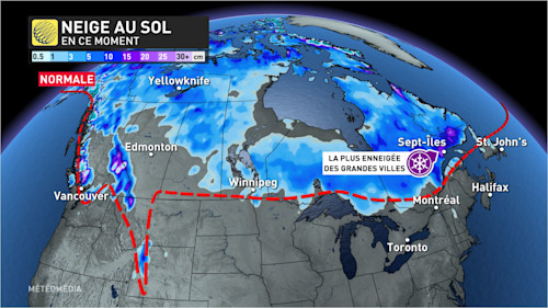Début d’hiver remarquable : une région du Québec déjà ensevelie sous la ...