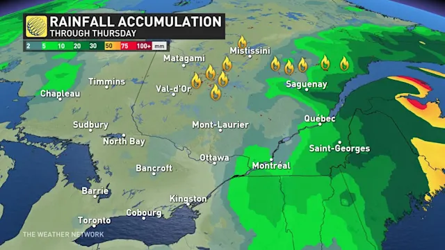 Wildfire smoke sifts into Ontario, Quebec, brings hazardous air quality ...