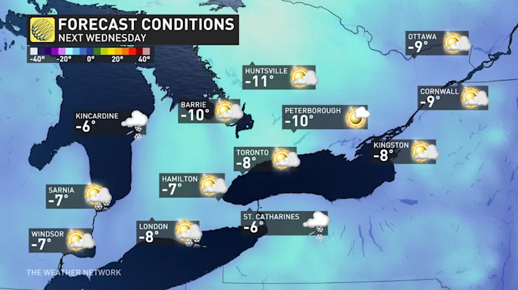 Shovels on standby: A snowy weekend is unfolding in southern Ontario ...