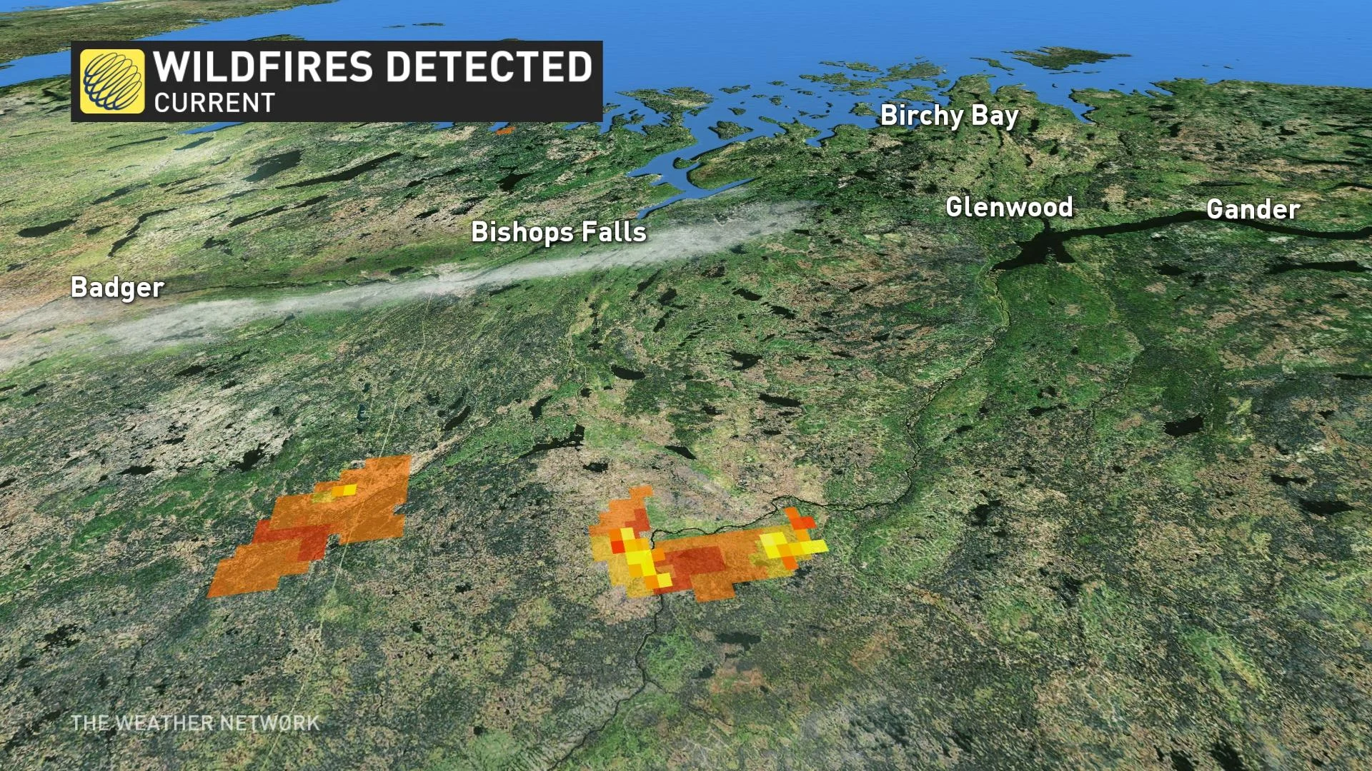 Out-of-control fires put Newfoundland towns on edge as crisis continues ...
