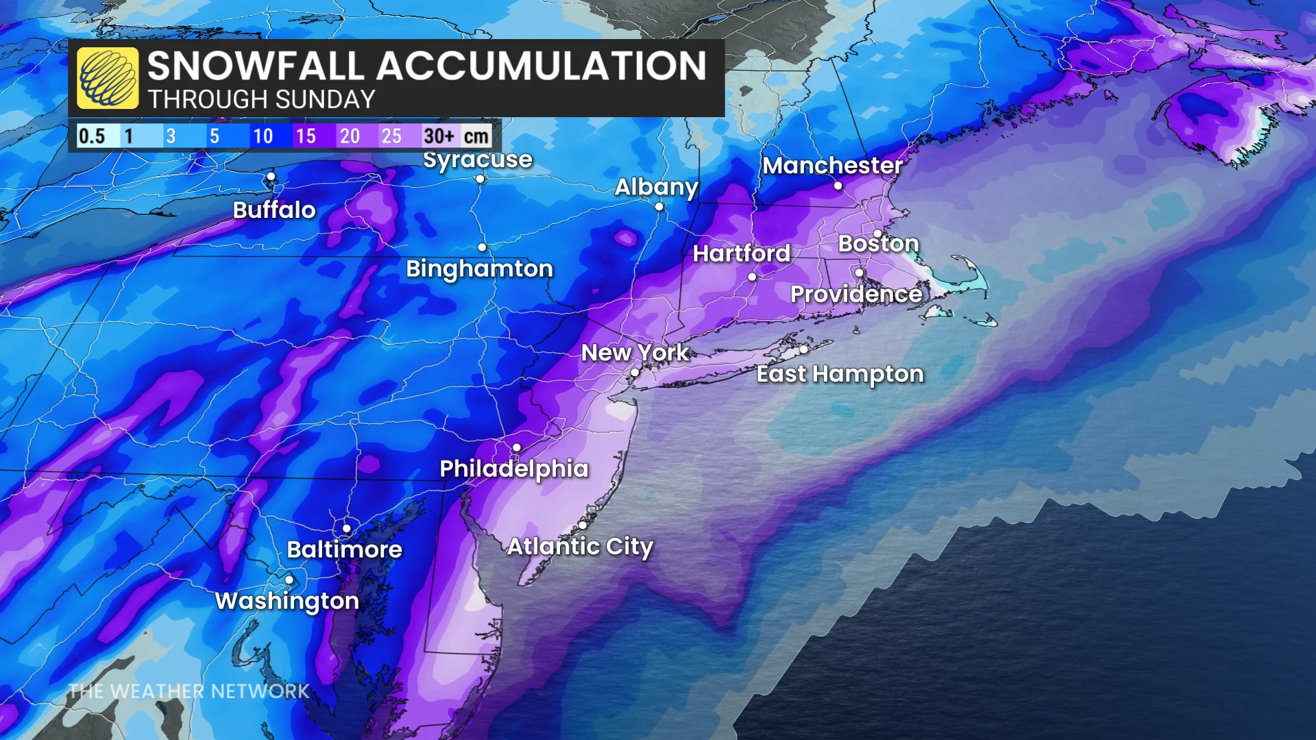 Massive winter storm alerts span more than 1,700 km across U.S., Canada ...