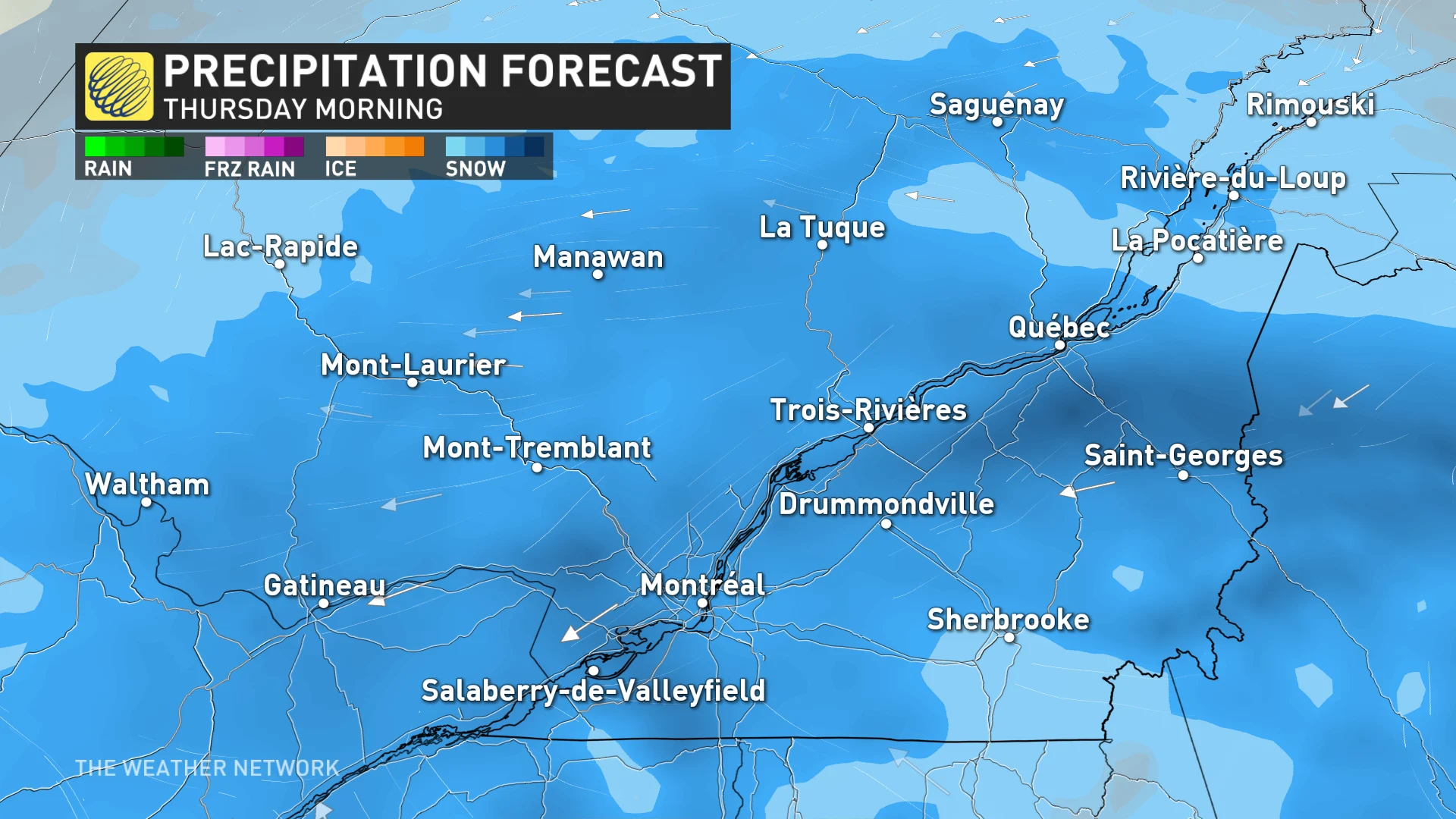 Potent winter storm targets Quebec with 20-35 cm of snow, dangerous ...
