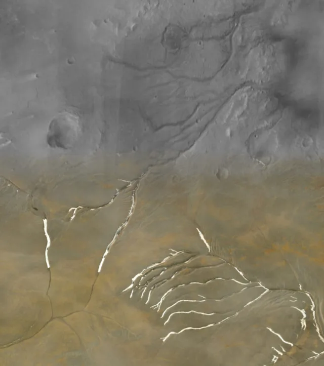 On 'Snowball Mars', immense glaciers may have sheltered ancient ...
