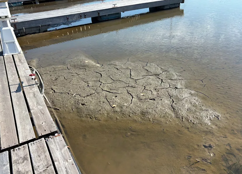 Help coming as low water levels ground boats at marinas along St ...