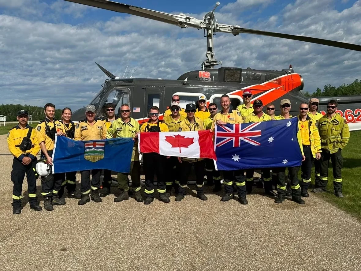 The global firefighters battling Canada's worst wildfire season in a ...