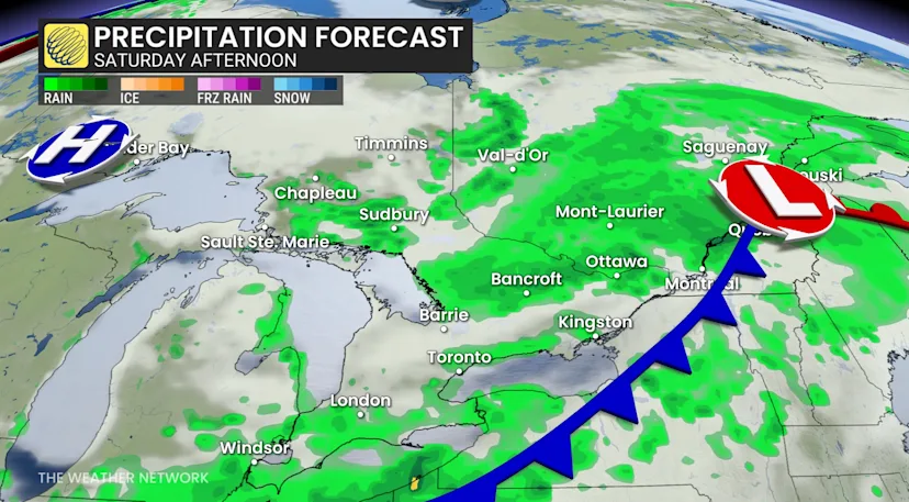Weekend rain ends Ontario's dry spell, but more heat is coming - The ...