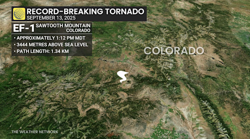 Officials confirm one of the highest-elevation twisters on record - The ...