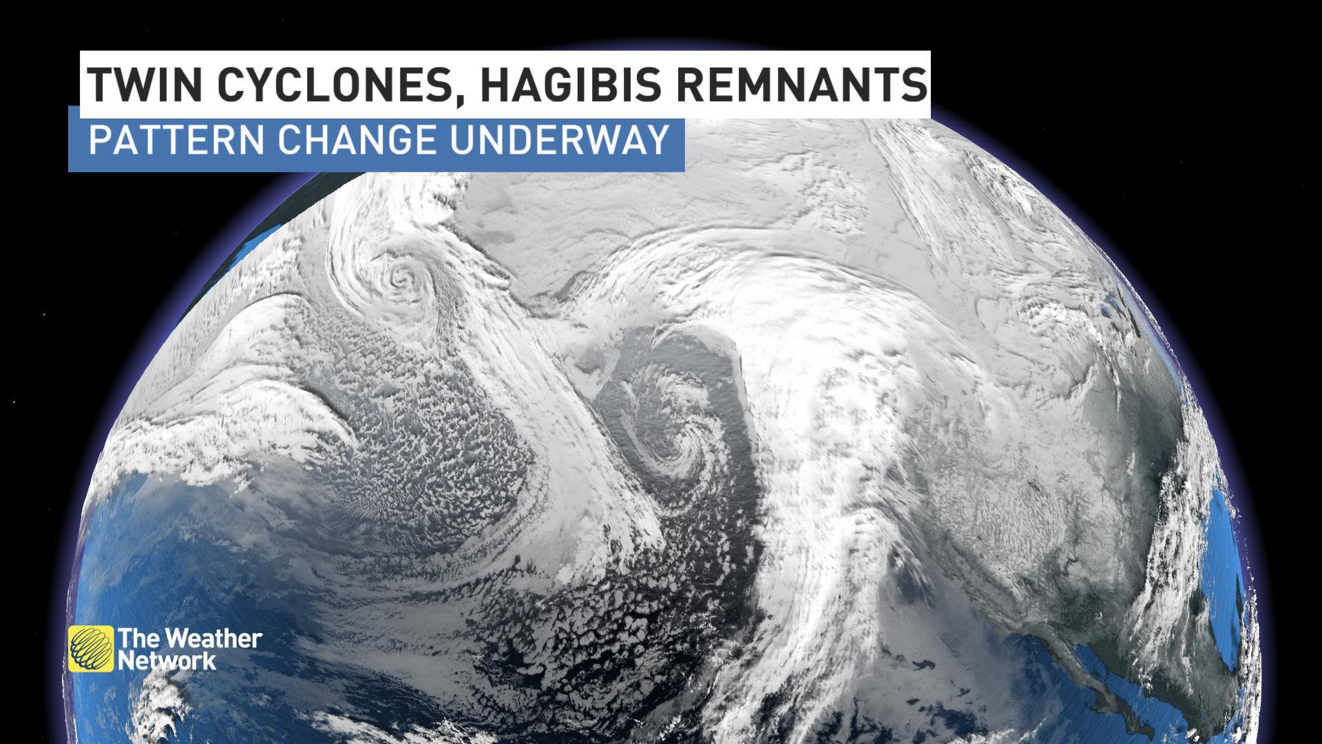 Typhoon across the globe sends parts of Canada into much colder fall ...