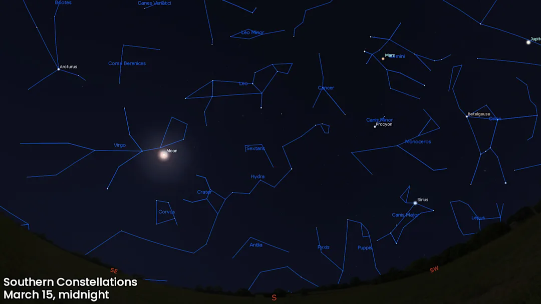 Look up! What's going on in the March sky? - The Weather Network