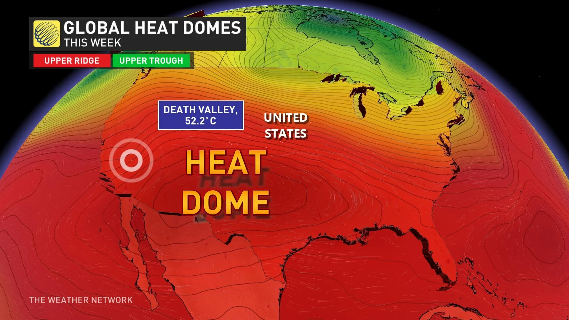 Four simultaneous heat domes break major records across the globe - The Weather Network