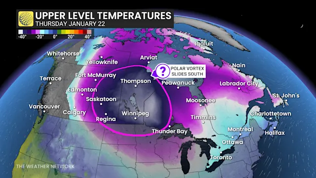 A major Arctic outbreak is building over Canada - The Weather Network